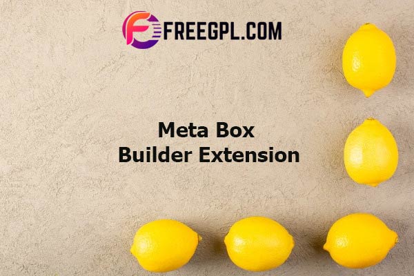 Meta Box Builder Extension 3.3.6 Free Download
